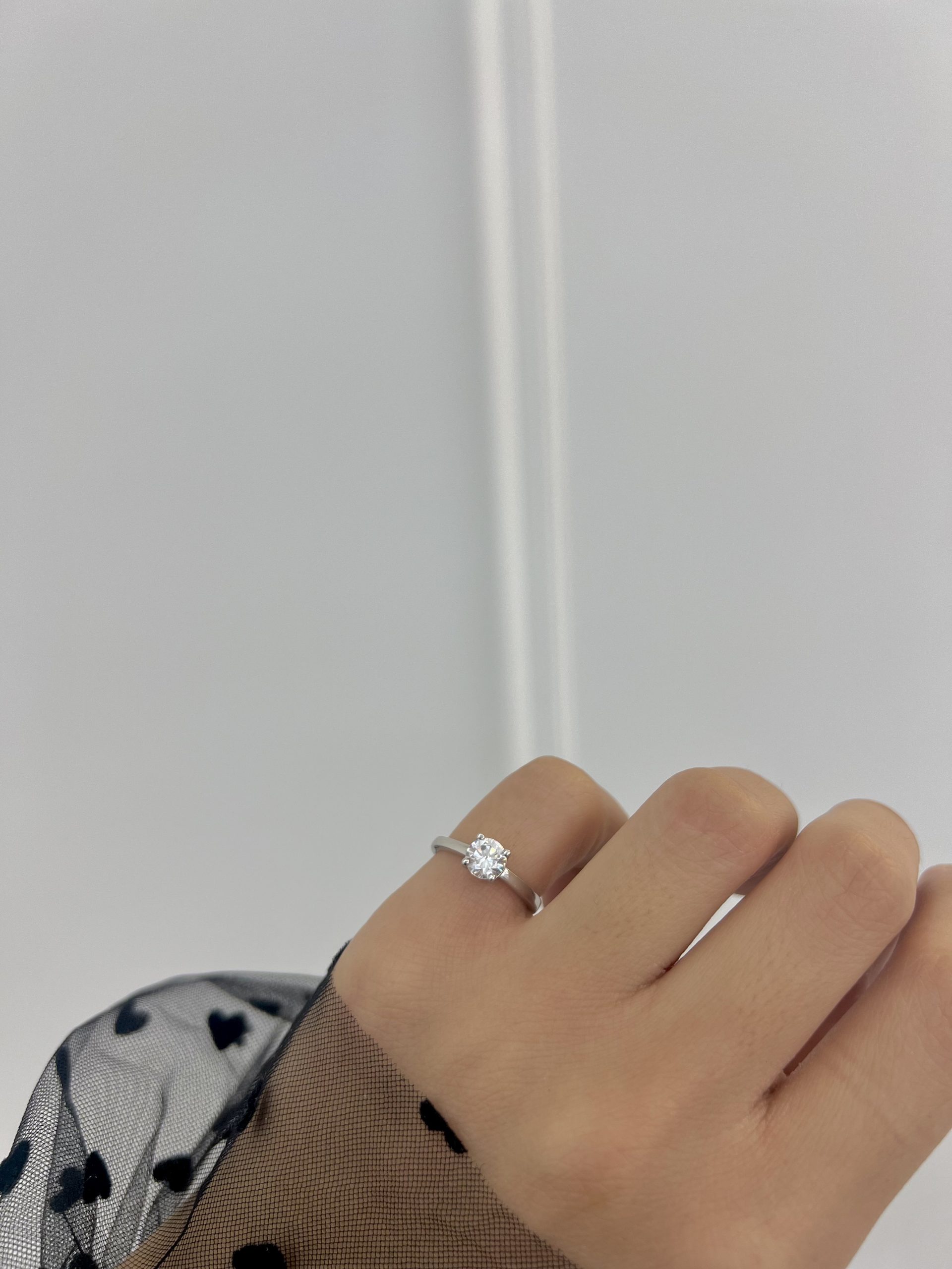925 SS solitaire ring small - THE GEM SPOT